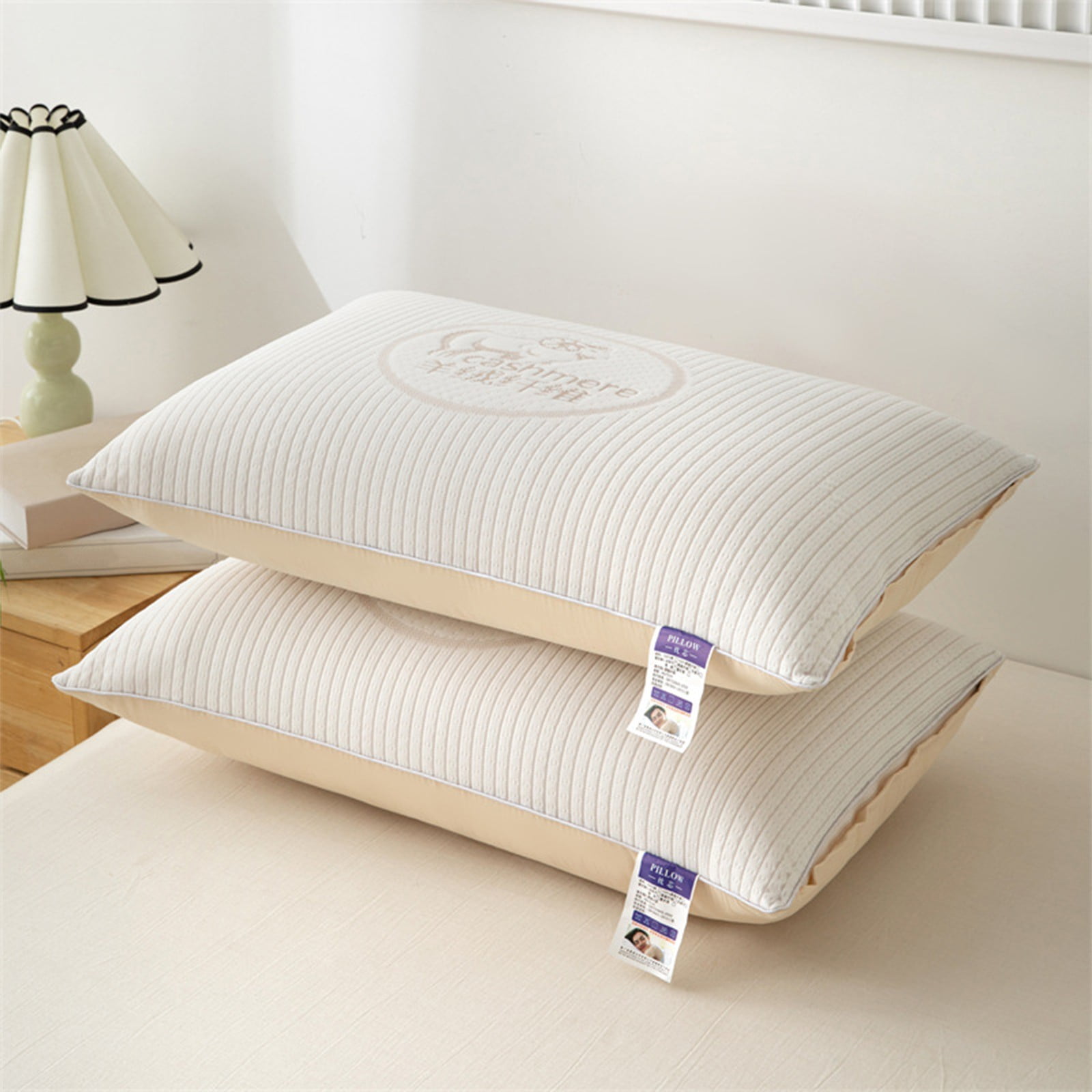 Neoyler Ergonomic Neck Protection Pillow with Cervical Support ...