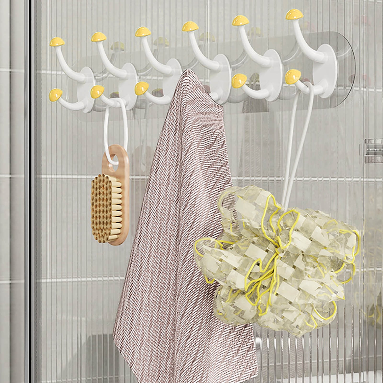 Neoyler Foldable Six Link Hook Wall Mounted Hanger for Home ...