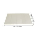 Neoyler Folding Bathtub Cover with High Load Capacity No Hole Punching ...