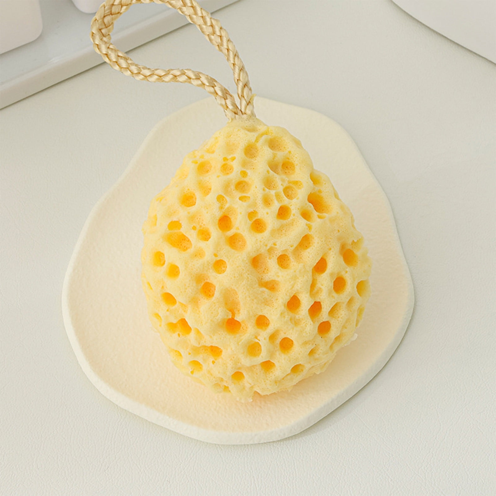 Neoyler Honeycomb Bath Sponge Non scattering Super Soft 3.9x3.1in ...