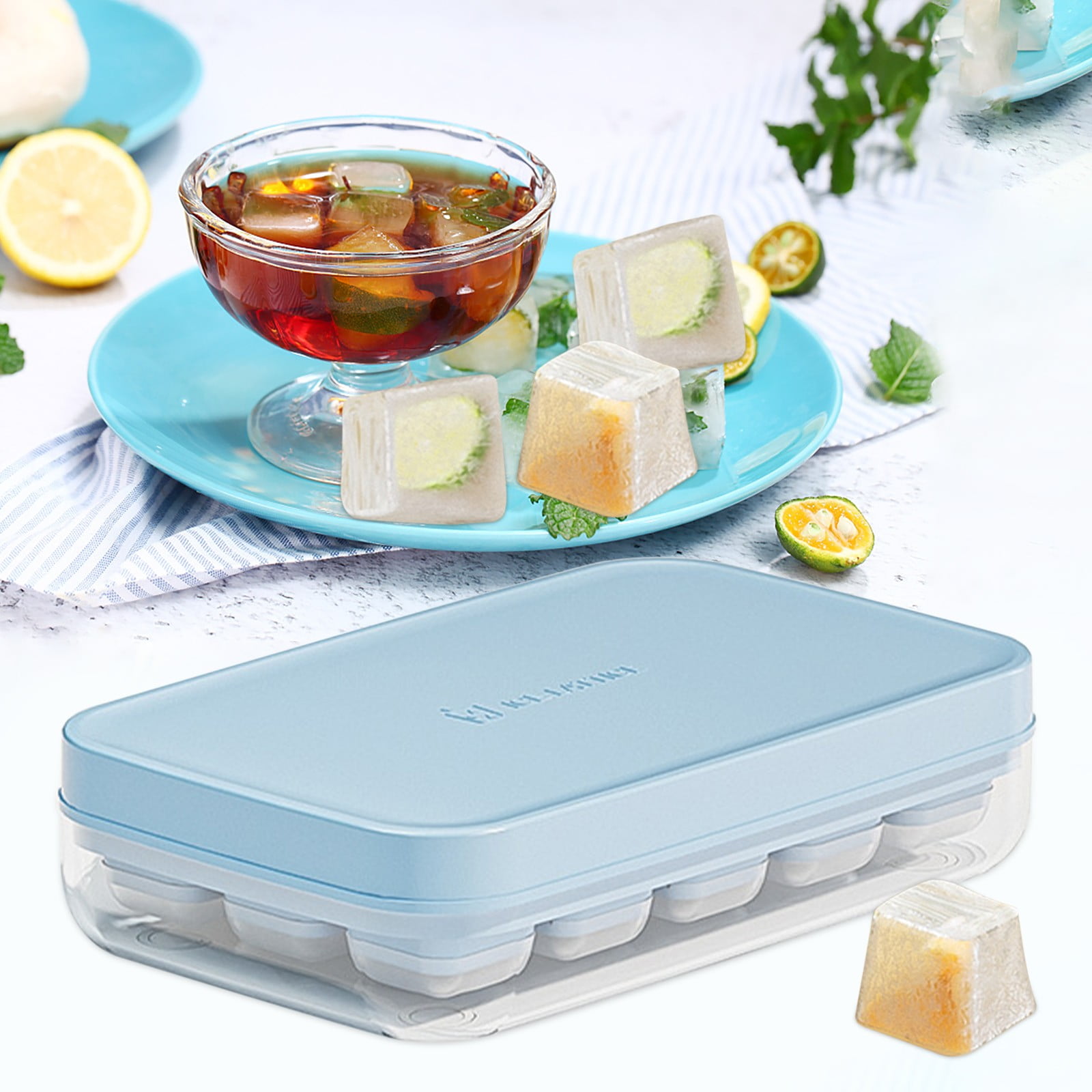Neoyler Ice Tray Maker for Quick Release Ice Blocks Suit for ...