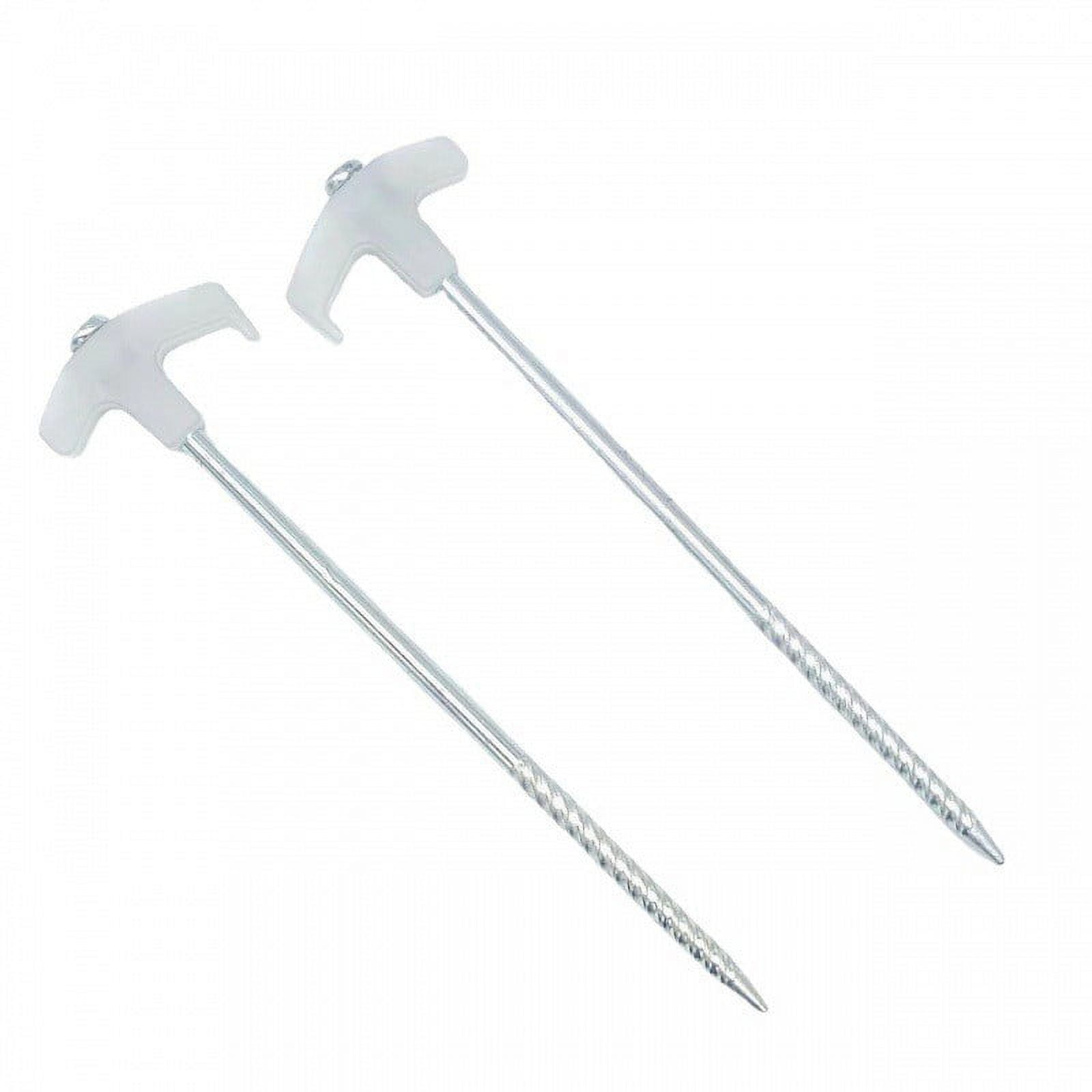 Neoyler Long Lasting Drillable Screw Kit Garden Stakes for Trampoline ...