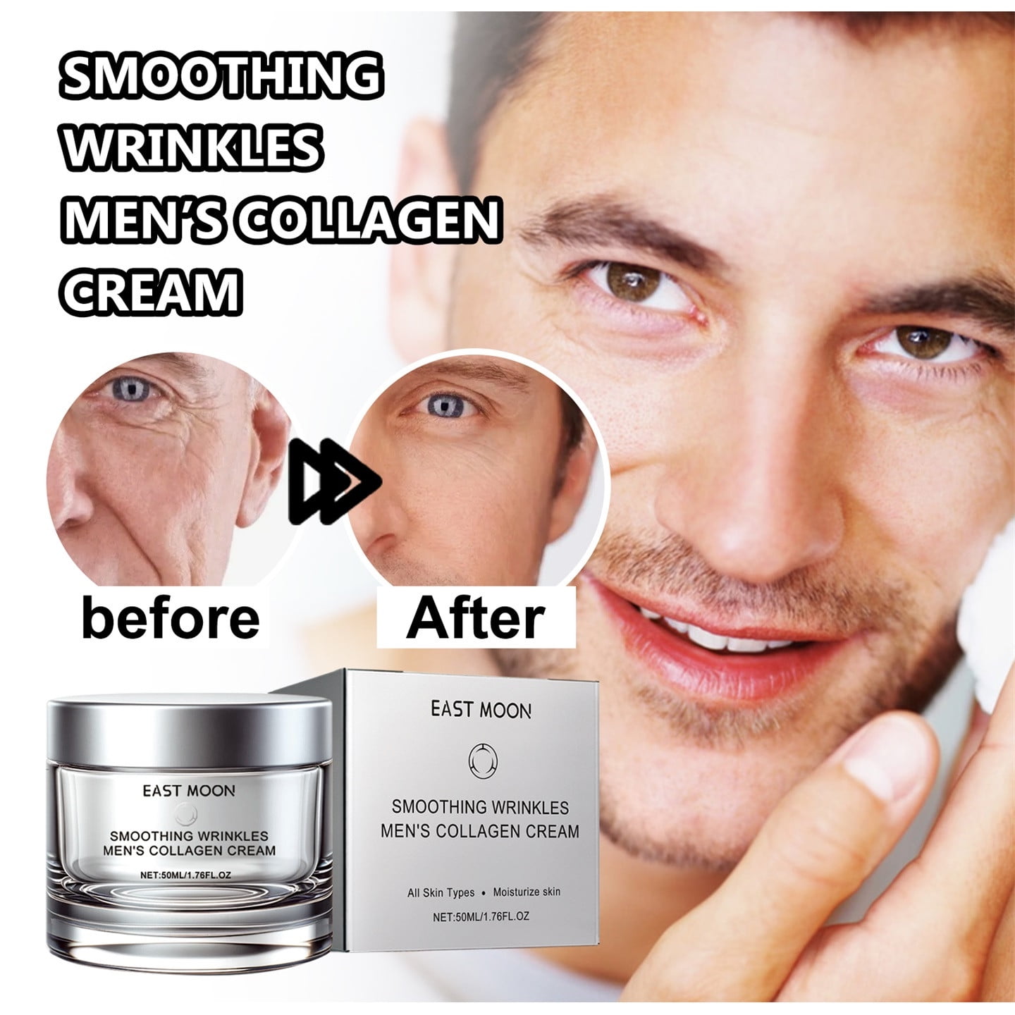 Neoyler Men's Age Defying Face Moisturizer Deep Hydration Cream ...