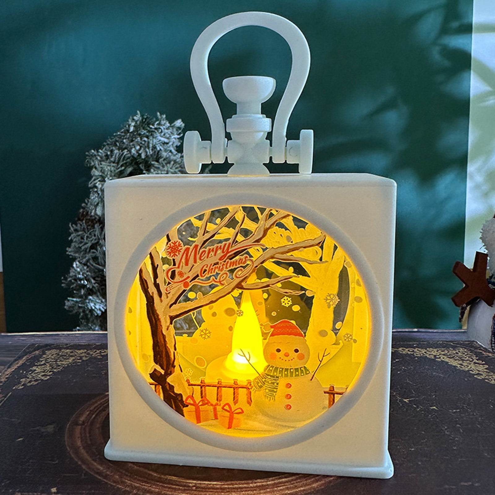 Neoyler Portable Lamp Christmas Tree Outdoor Christmas Decorations ...