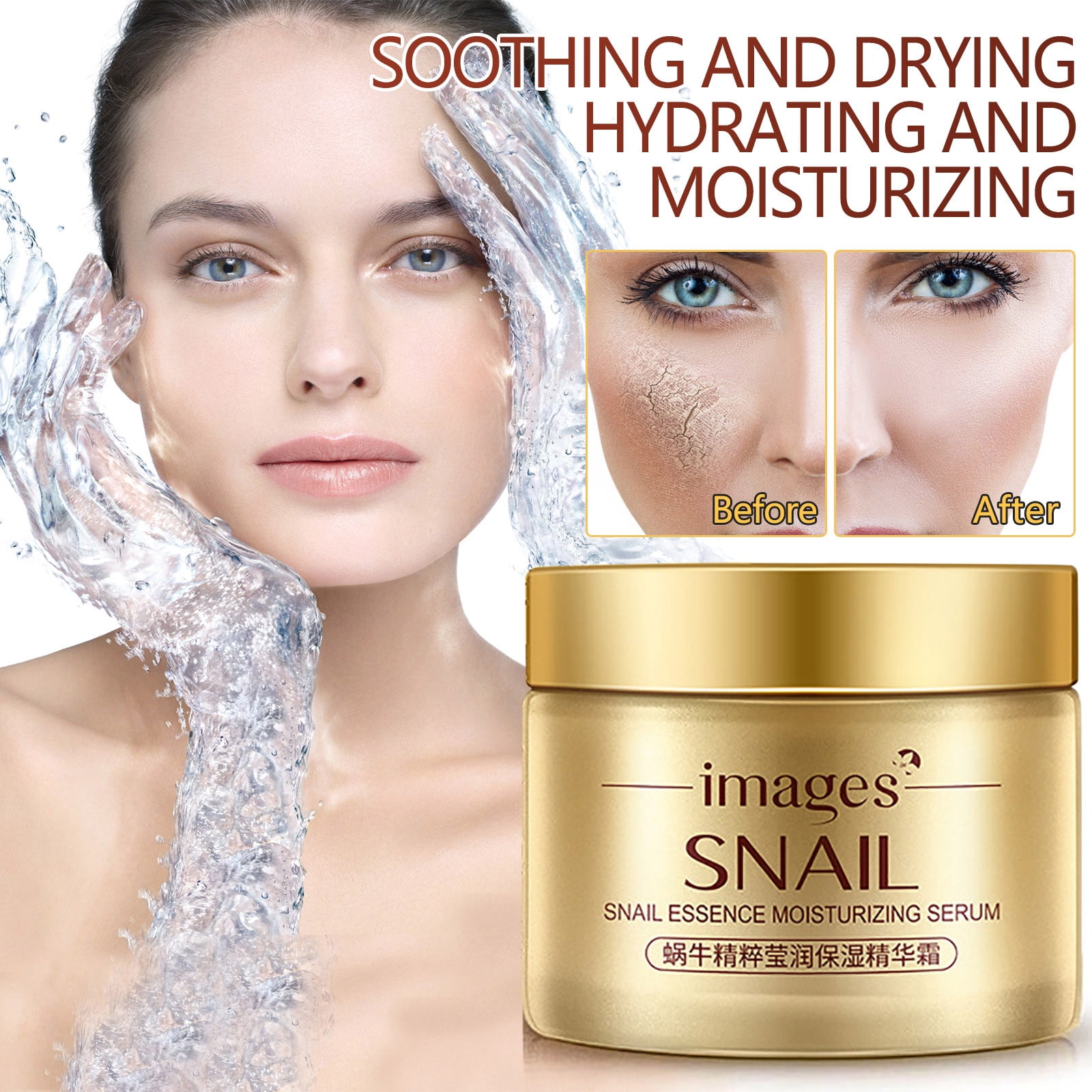 Neoyler Revitalizing Snail Cream with Hyaluronic Acid for Hydrated,Firm ...