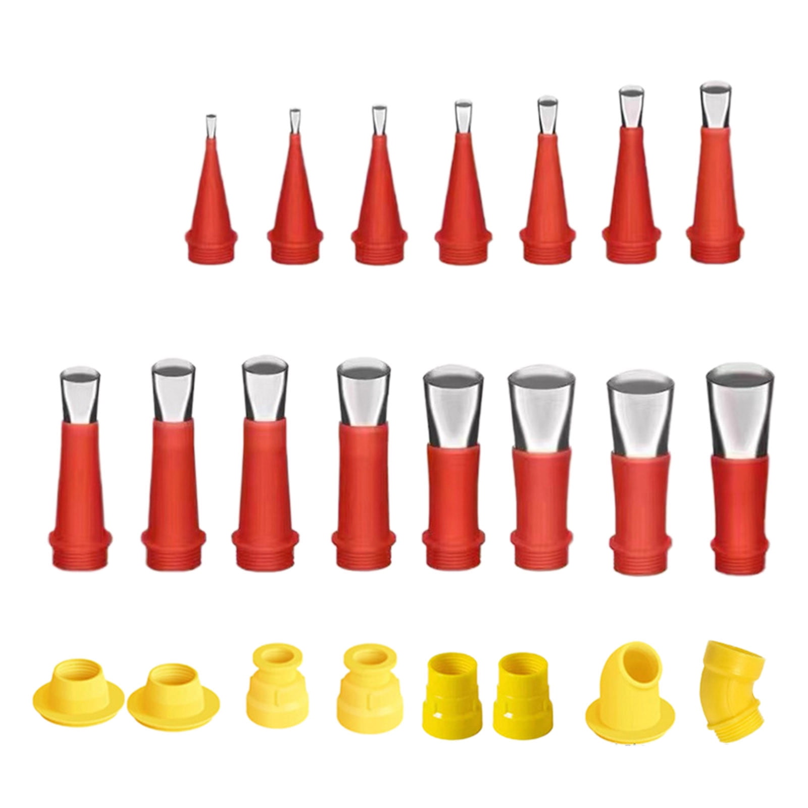 Neoyler Stainless Steel Caulking Tool Kit for Home Use with 15 ...