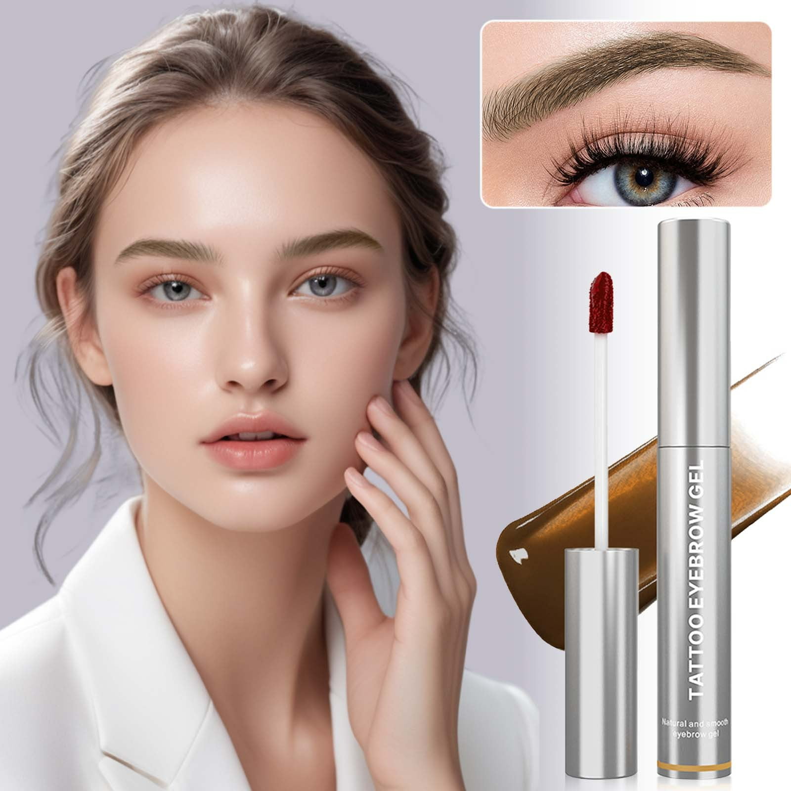 Neoyler Tear Off Eyebrow Cream Long Lasting Smudge Proof Easy ...