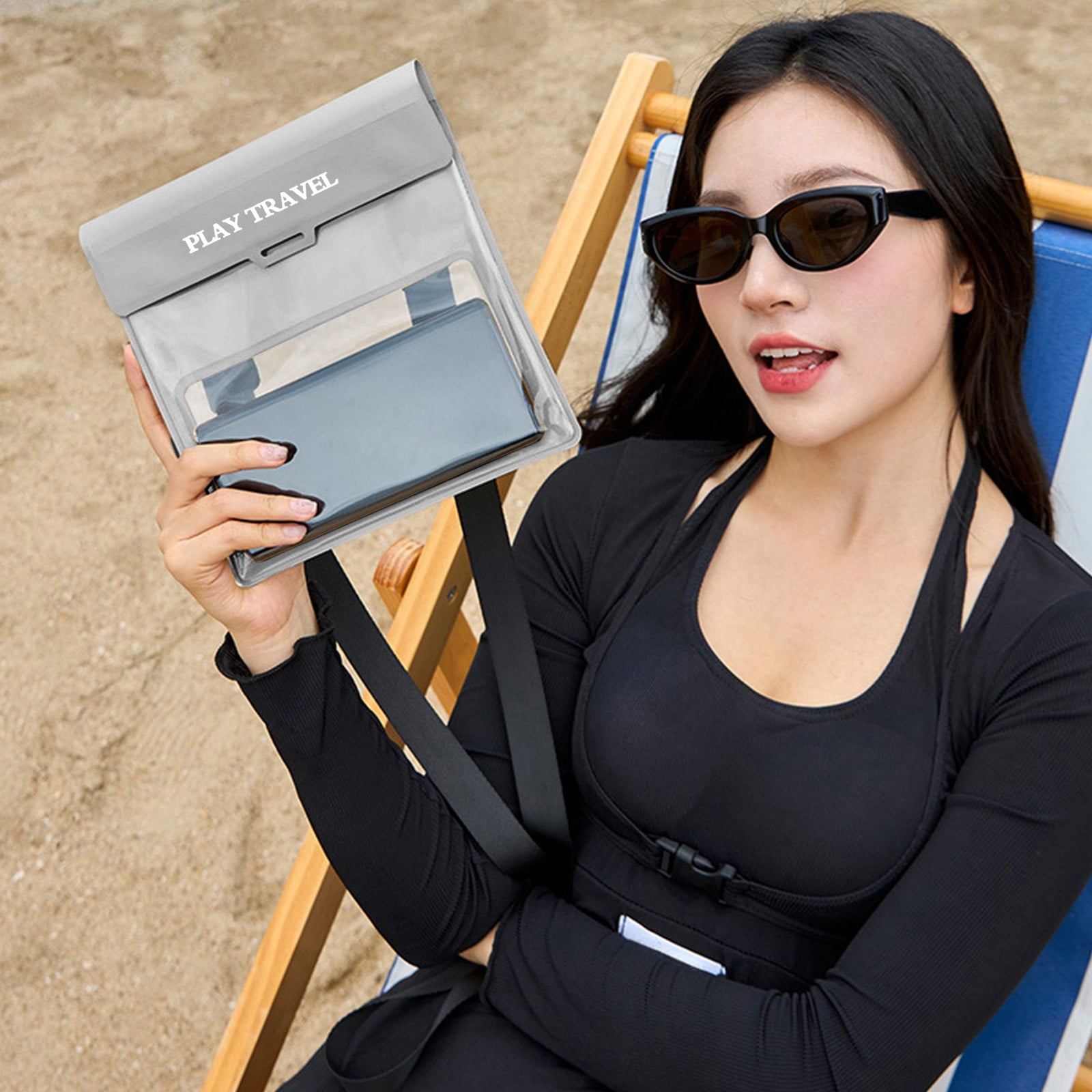 Neoyler Waterproof Phone Bag PVC Transparent Protective Case for ...