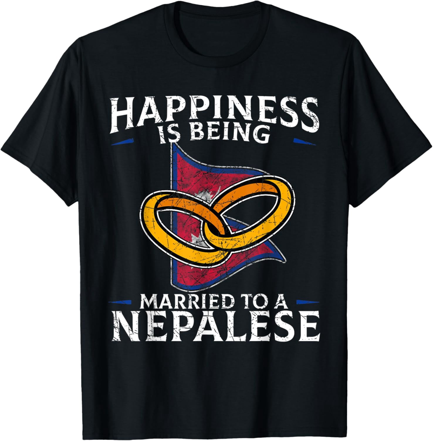 Nepalese Wedding Nepal Marriage Root Flag Married T-Shirt - Walmart.com