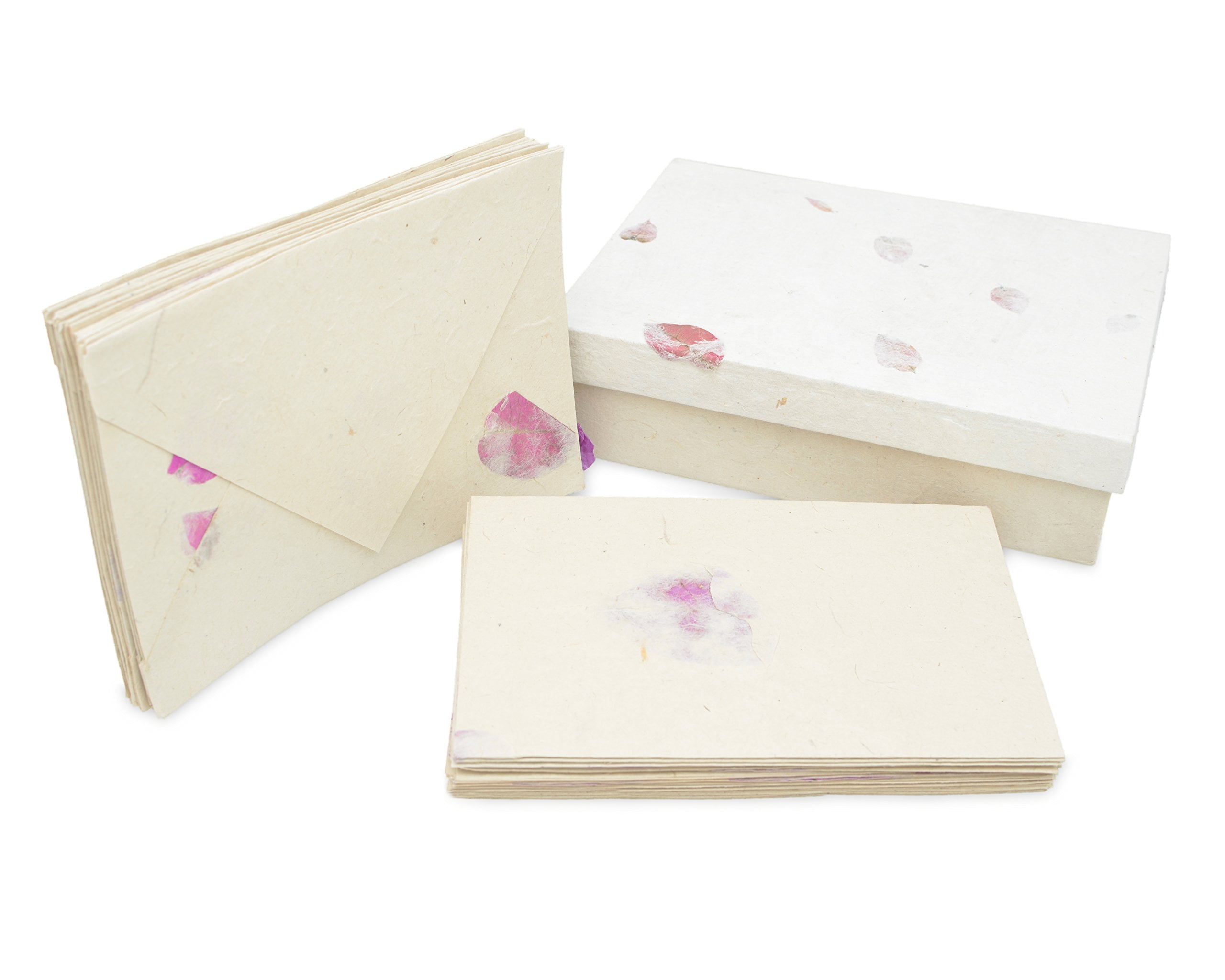 Nepali Cherish Greeting Card & Envelope Box Set with Handmade Lokta ...