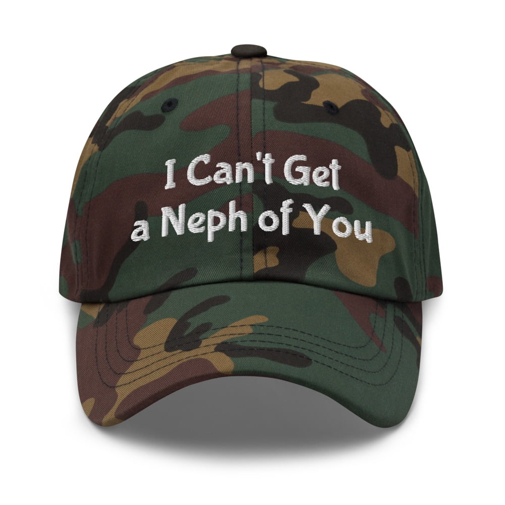 Nephrology Nurse Embroidered Dad Hat, I Can't Get a Neph of You (Green ...