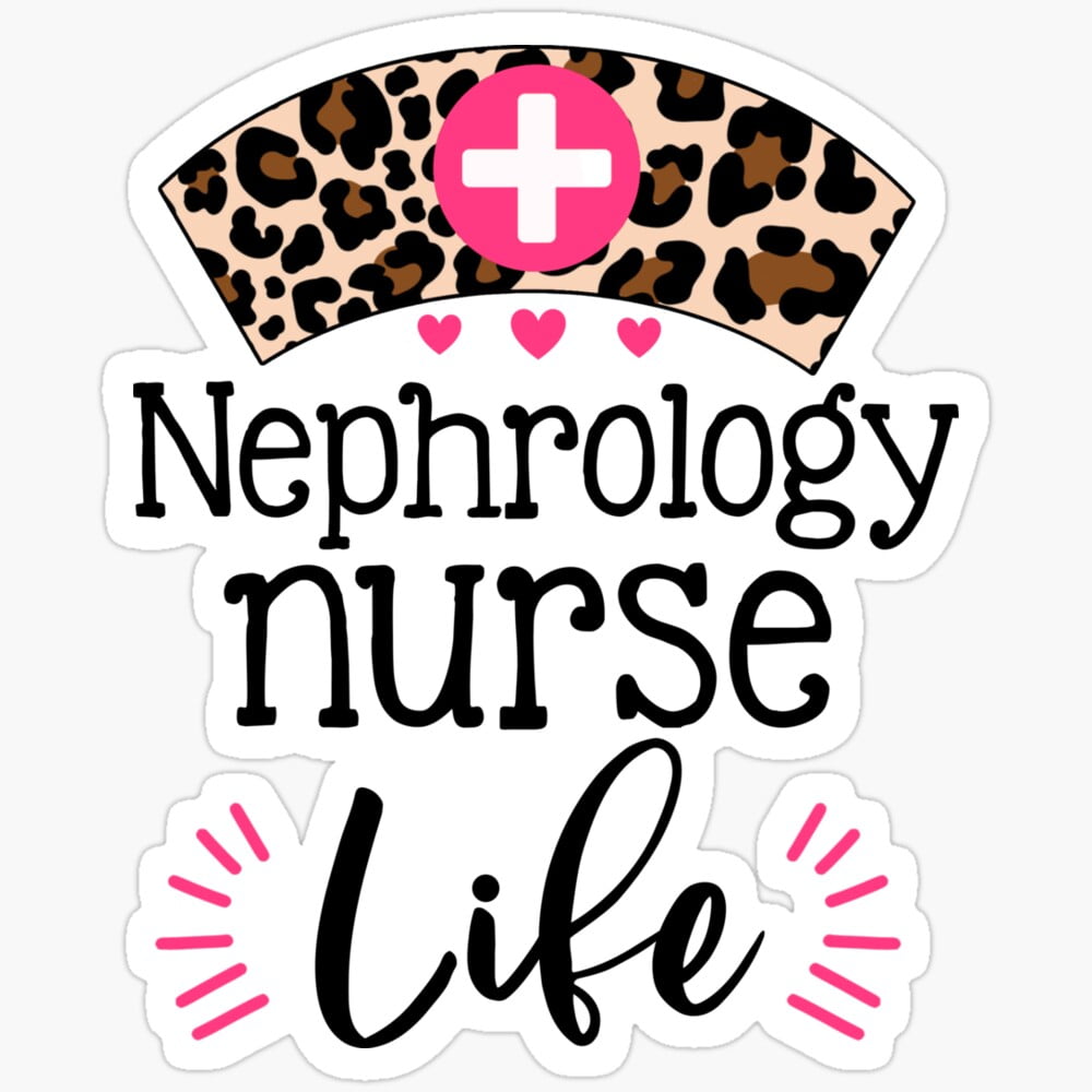 Nephrology Nurse Nursing Gift Rn Medical Stethoscope Heart Healthcare ...