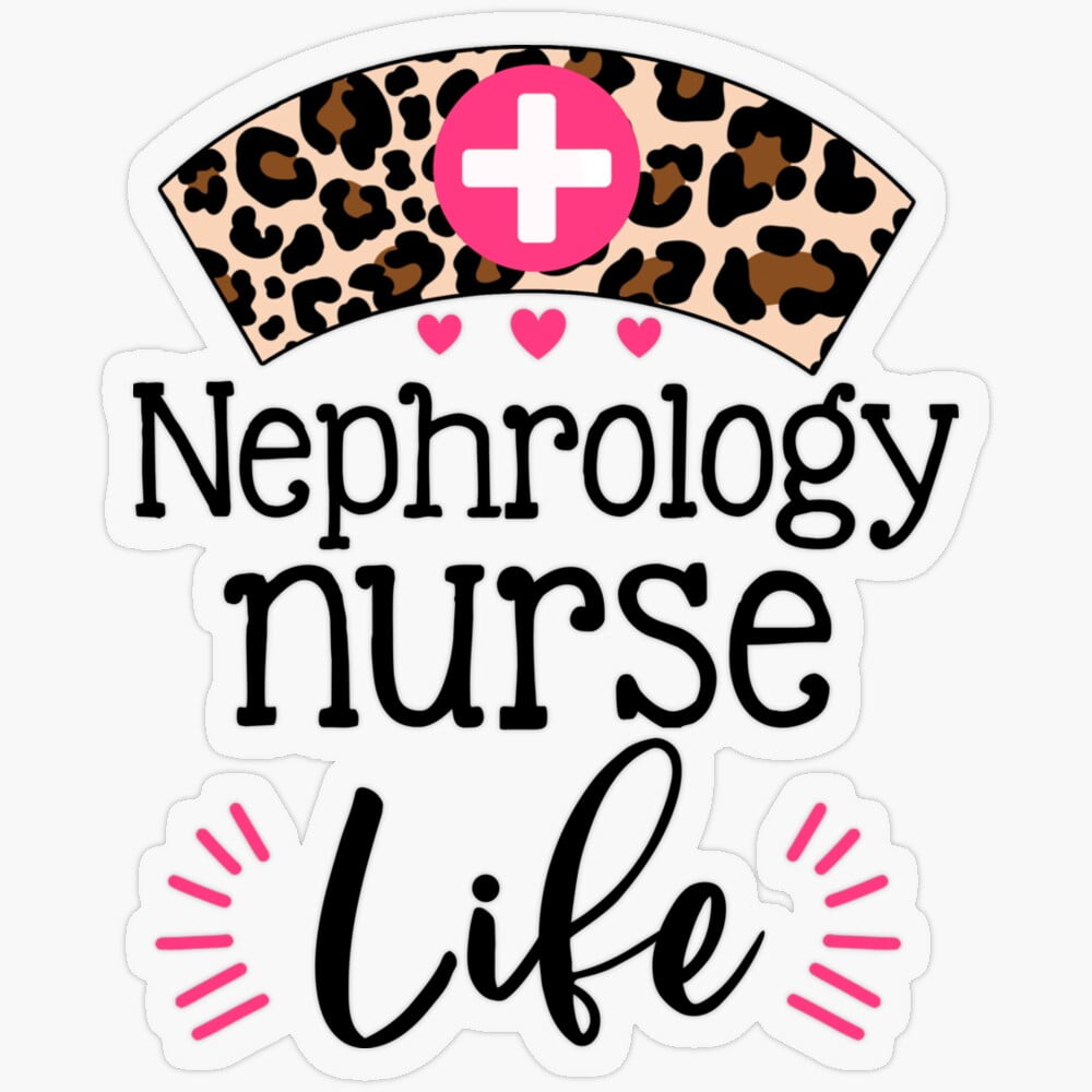 Nephrology Nurse Nursing Gift Rn Medical Stethoscope Heart Healthcare ...