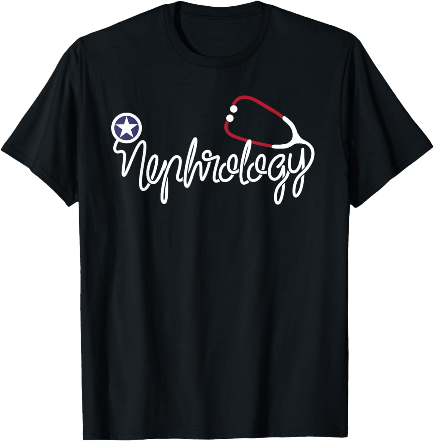 Nephrology doctor Stethoscope Kidney Dialysis Tech, Nurse T-Shirt mens ...