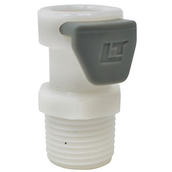 Nephros Coupler, 1 in H, Plastic, 3/8 in Dia 70-0902 - Walmart.com
