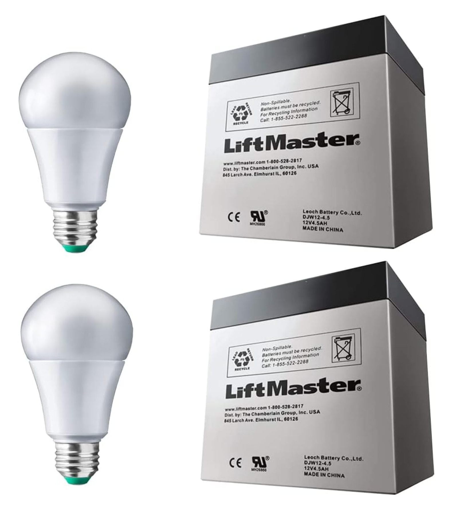 Neptune 12W 5000K Replacement LED Bulb and Chamberlain Liftmaster 485LM ...