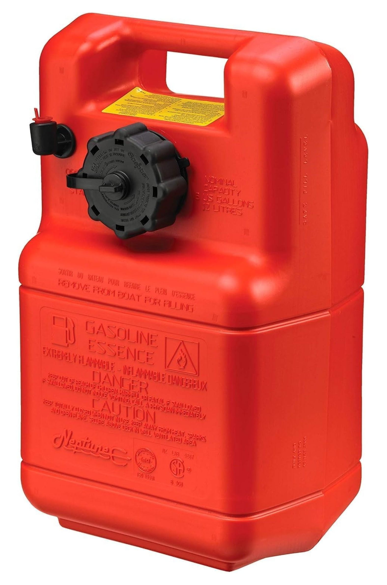 Neptune 3 Gallon 11.4 Liter EPA + CARB , Red, 8590 Tank Only 3 Gallon ...