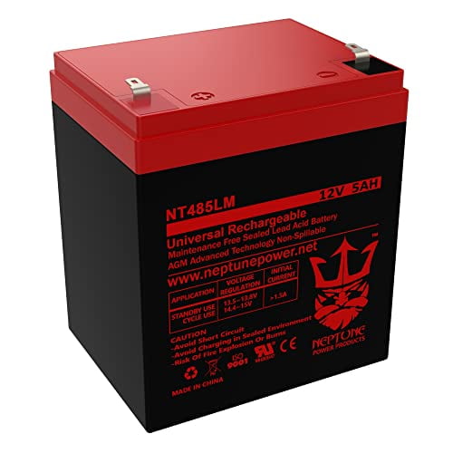Neptune Brand NT485LM Replacement Battery for Chamberlain LiftMaster 485LM 4228 41A6357-1 3850 ...