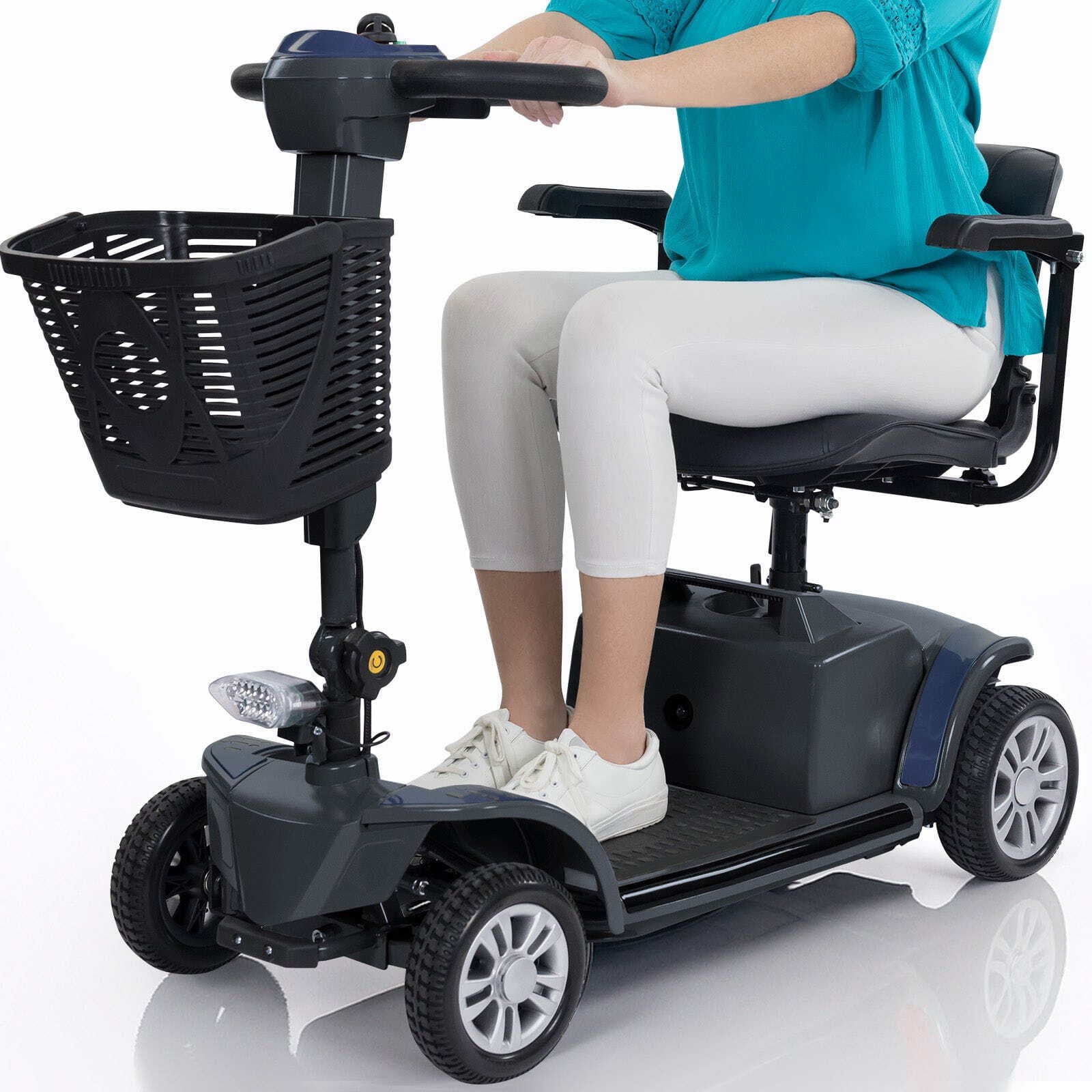 Vive Mobility Scooter for Seniors – 4-Wheel Electric Motorized Power ...