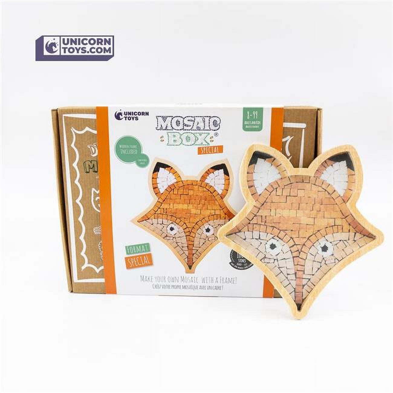 Neptune Mosaic NM60396 Fox Face Special Mosaicbox - Natural Stone Art ...