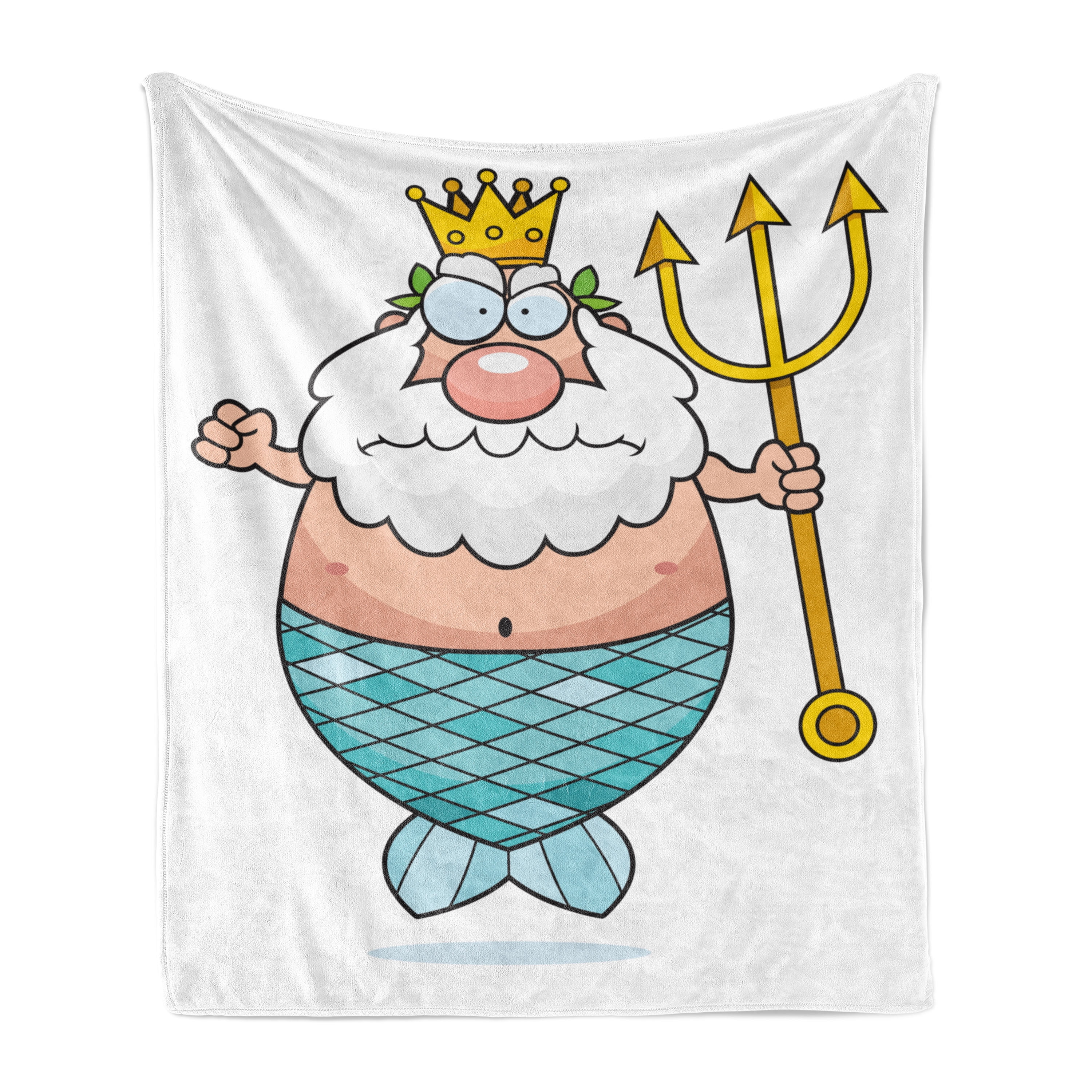 Cartoon King Neptune