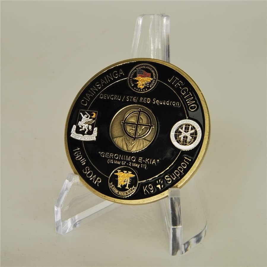 Neptune Spear 160th Soar Seal Team 6 Navy Commemorative Challenge Coin ...