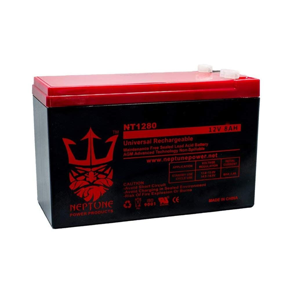 Neptune Verizon FiOS GT12080-HG 12V 8Ah GS Portalac Battery Replacement ...
