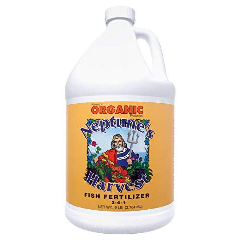 Neptune's Harvest Fish Fertilizer 2-4-1, Gallon - Walmart.com