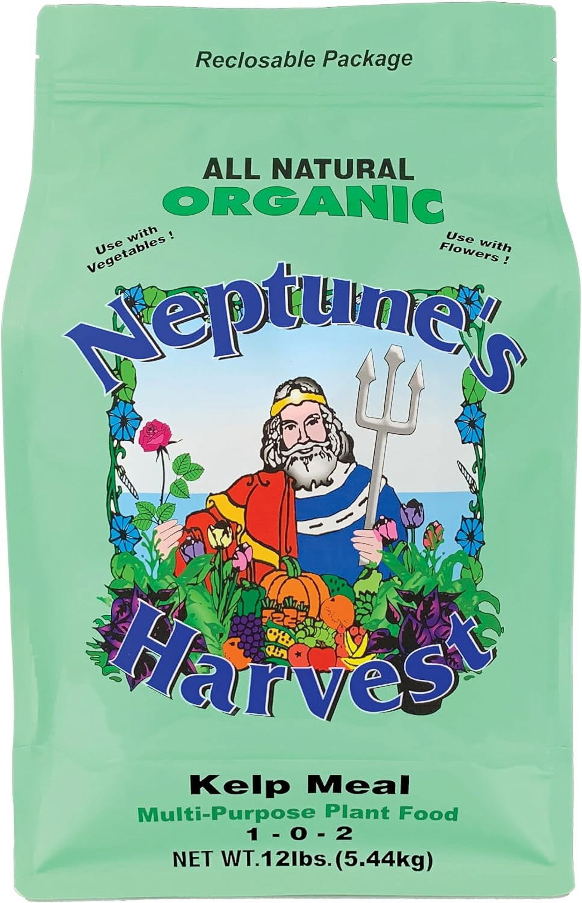 Neptune's Harvest Kelp Powder All-Purpose Plant Food 1-0-2, 4 lb/12 lb ...