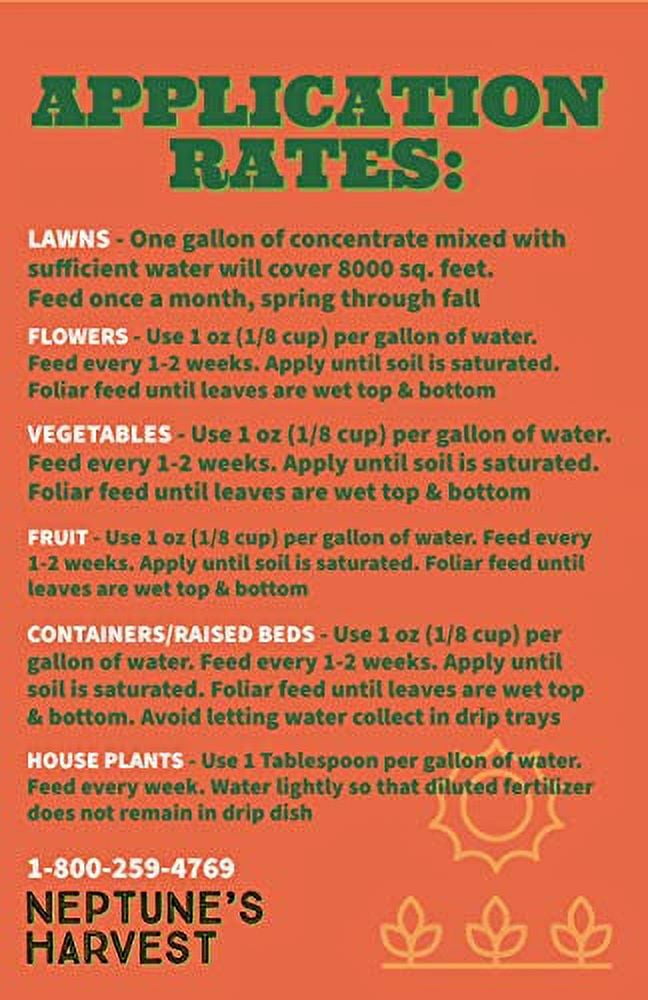 Neptune's Harvest Liquid Crab & Lobster Shell, Gallon - Walmart.com