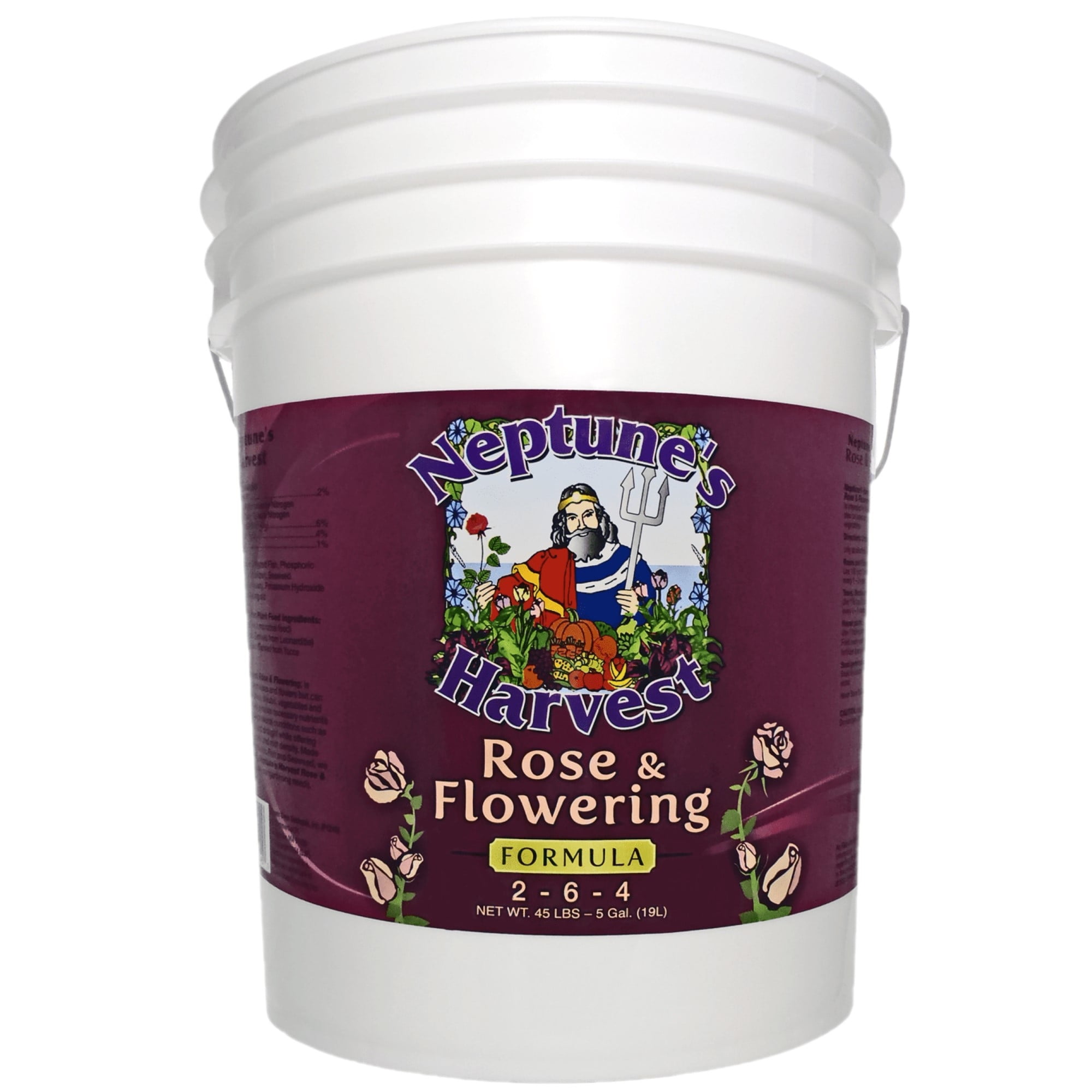 Neptune's Harvest Plant Food, Rose & Flowering Formula Fertilizer, 5 ...