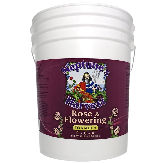 Neptune's Harvest Organic 2-6-4 Rose and Flowering Fertilizer Formula ...