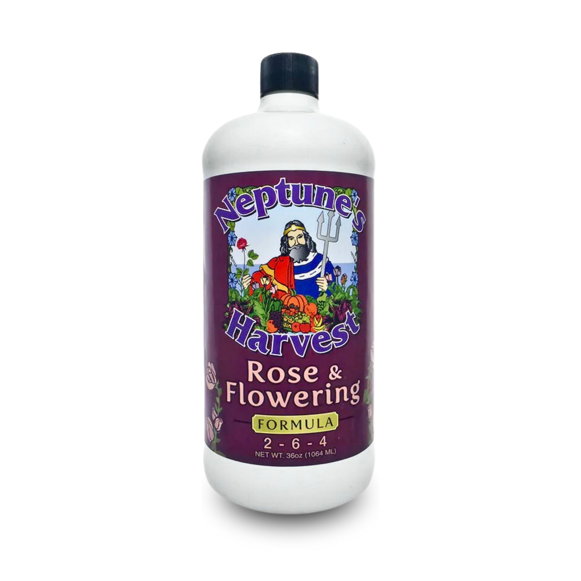 Neptune's Harvest Organic Rose & Flowering Fertilizer Formula, Force ...