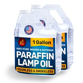 Housewise Liquid Paraffin Lamp Oil, Smokeless, Odorless, 1 Quart for ...
