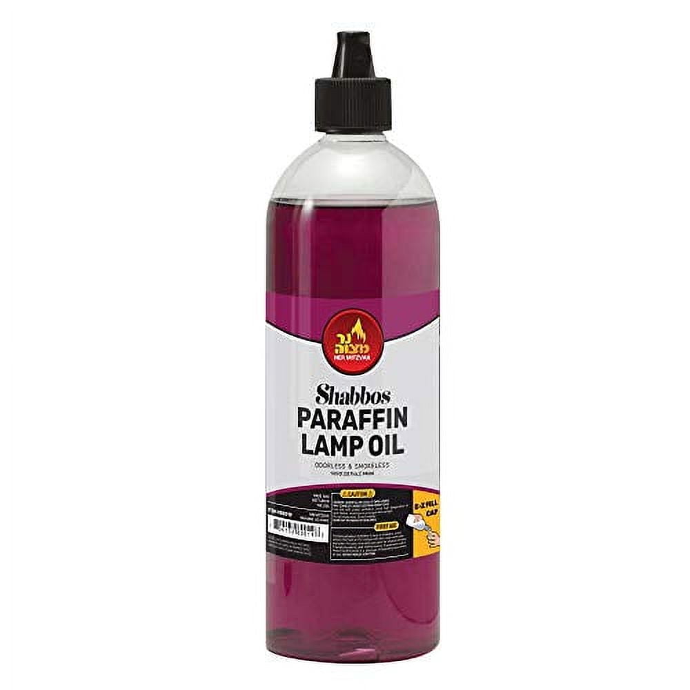 Ner Mitzvah Smokeless Liquid Paraffin Lamp Oil Clean, 32 oz - Walmart.com