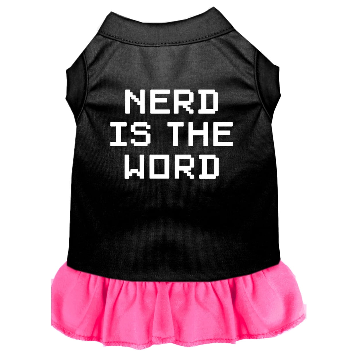 Nerd is the Word Screen Print Dress - Walmart.com
