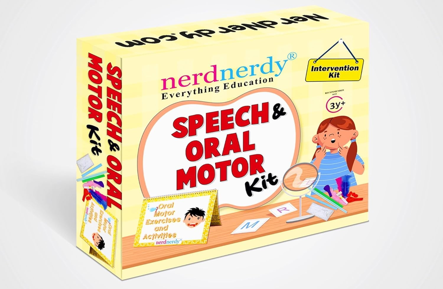 NerdNerdy Oral Motor and Speech Kit |Speech therapy toys| Autism ...