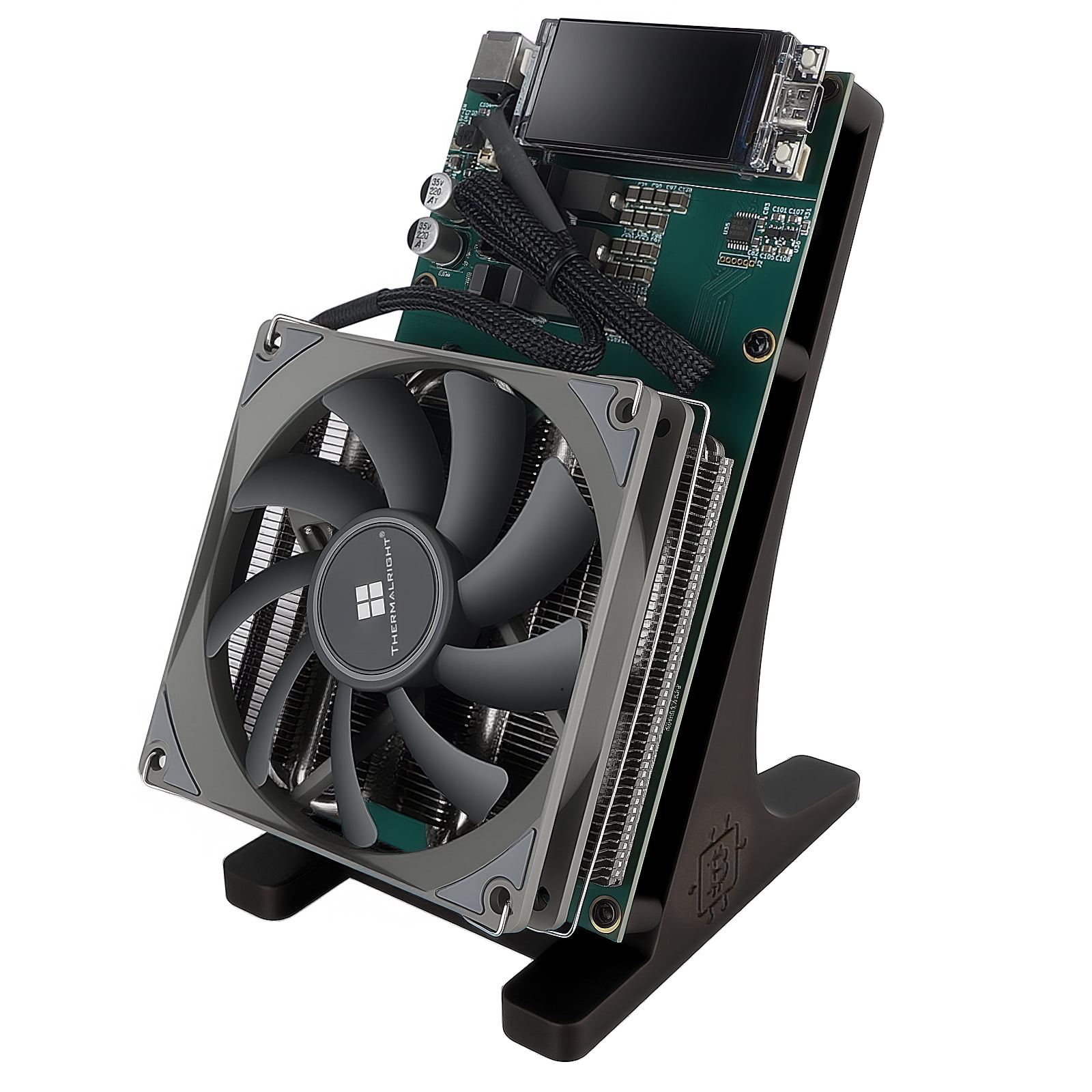 NerdQaxe++ Bitcoins Miner 4.8TH/s ASIC Miner & Crypto Miner - Solo Miner for BTC, Low Power 75W ...