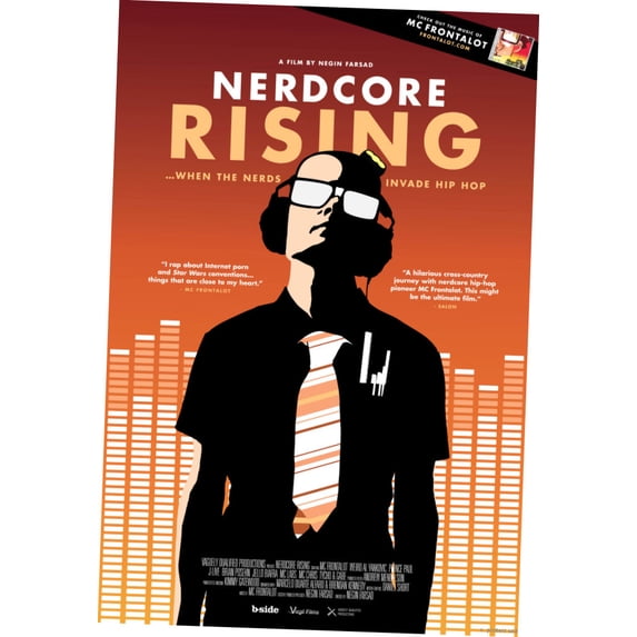 Nerdcore Rising poster Metal Sign 8inx 12in Print on Metal 8x12 Square ...