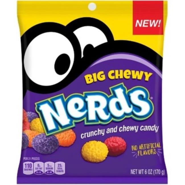 Nerds 6 oz Big Chewy Fruity Candy - Pack of 12 - Walmart.com