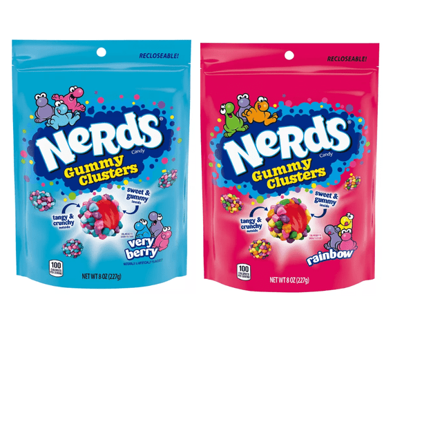 Nerds Candy Gummy Clusters - 8oz&Nerds Gummy Clusters Candy - 8oz ...