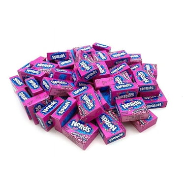 SECRET CANDY SHOP Nerds Mini Candy Bulk (50 Mini Boxes) (Grape ...