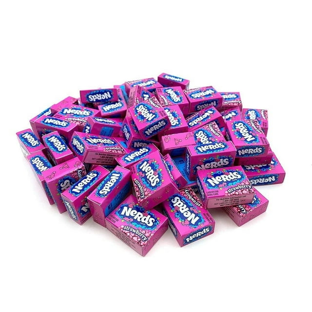 Nerds Candy Strawberry Fun Size 3 lb. Bulk Bag for Parties and Events ...