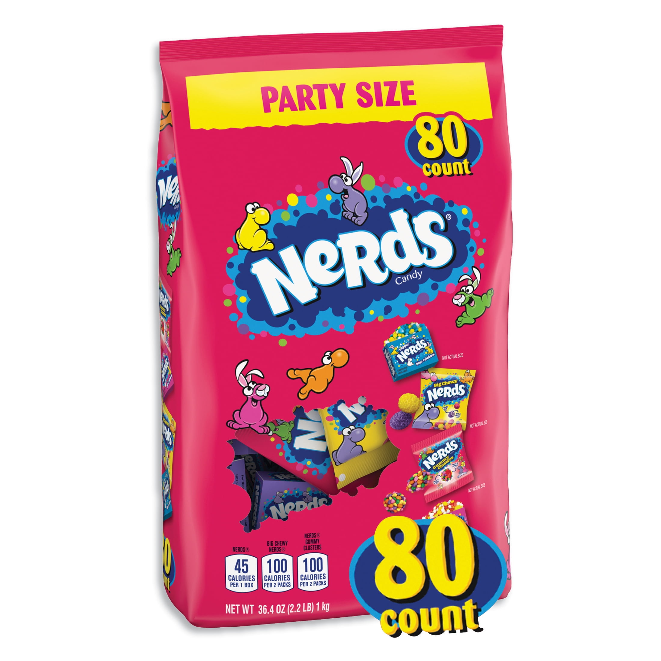Nerds Gummy Clusters Easter Assortment, 36.4 oz, 80 Count - Walmart.com