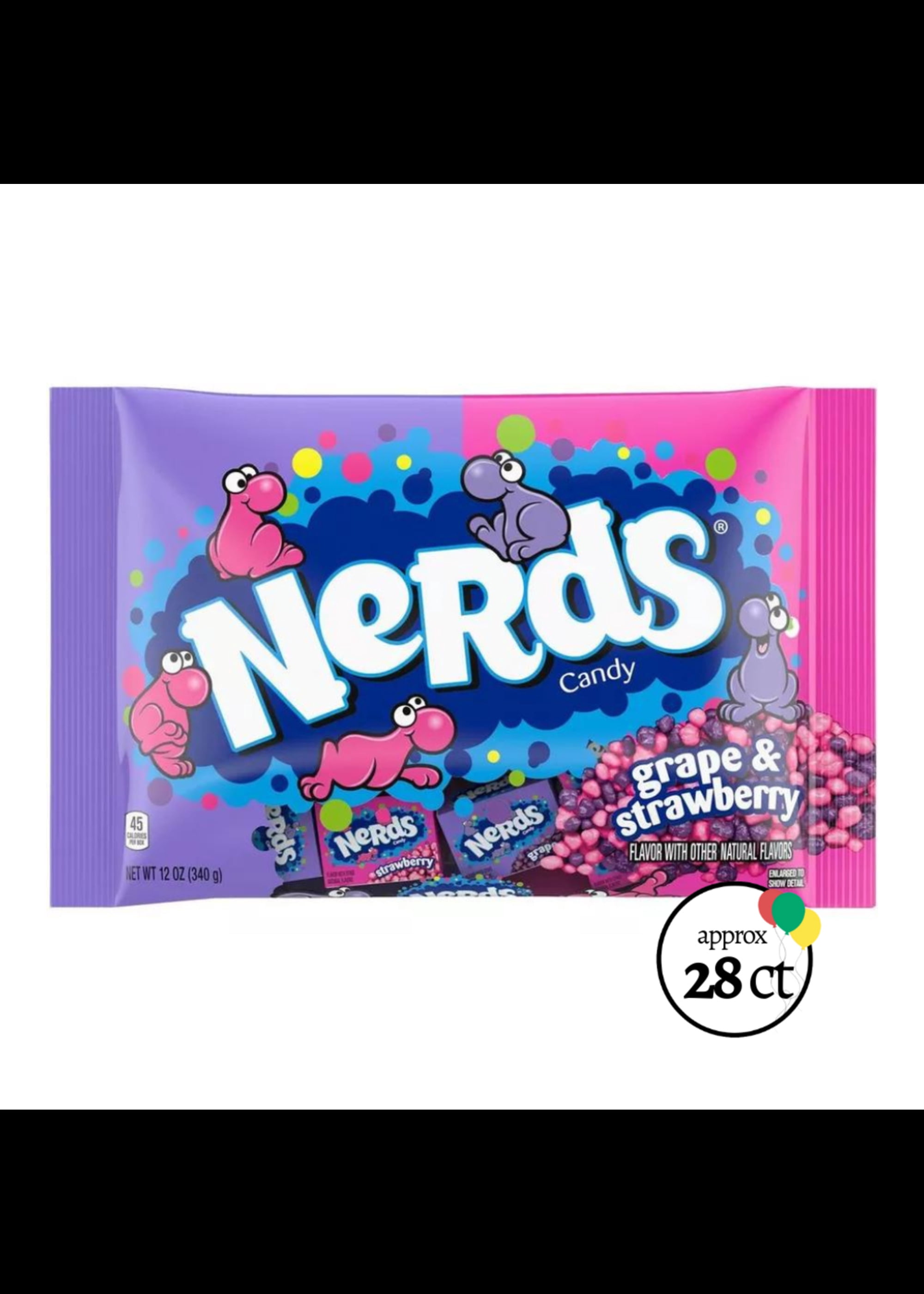 Nerds Grape & Strawberry Fun Size 12 oz - Walmart.com