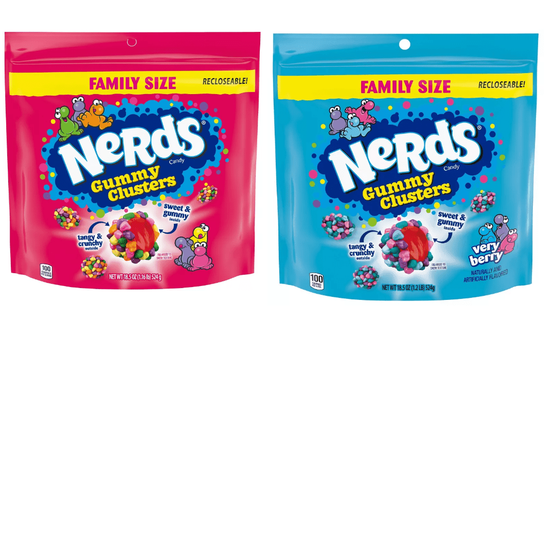 Nerds Gummy Clusters Family Size Candy - 18.5oz&Nerds Candy Gummy ...