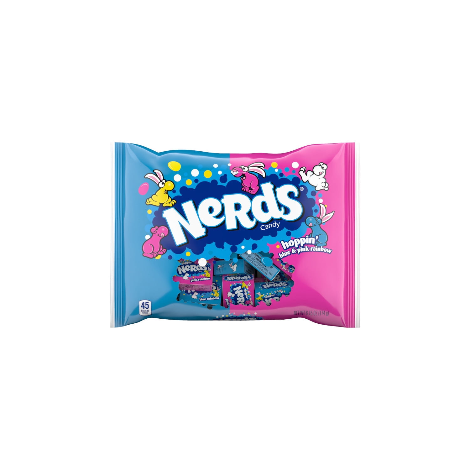 Nerds Rainbow Easter Fruit Flavored Candy Mini Boxes, Egg Mix Filler, 6 ...