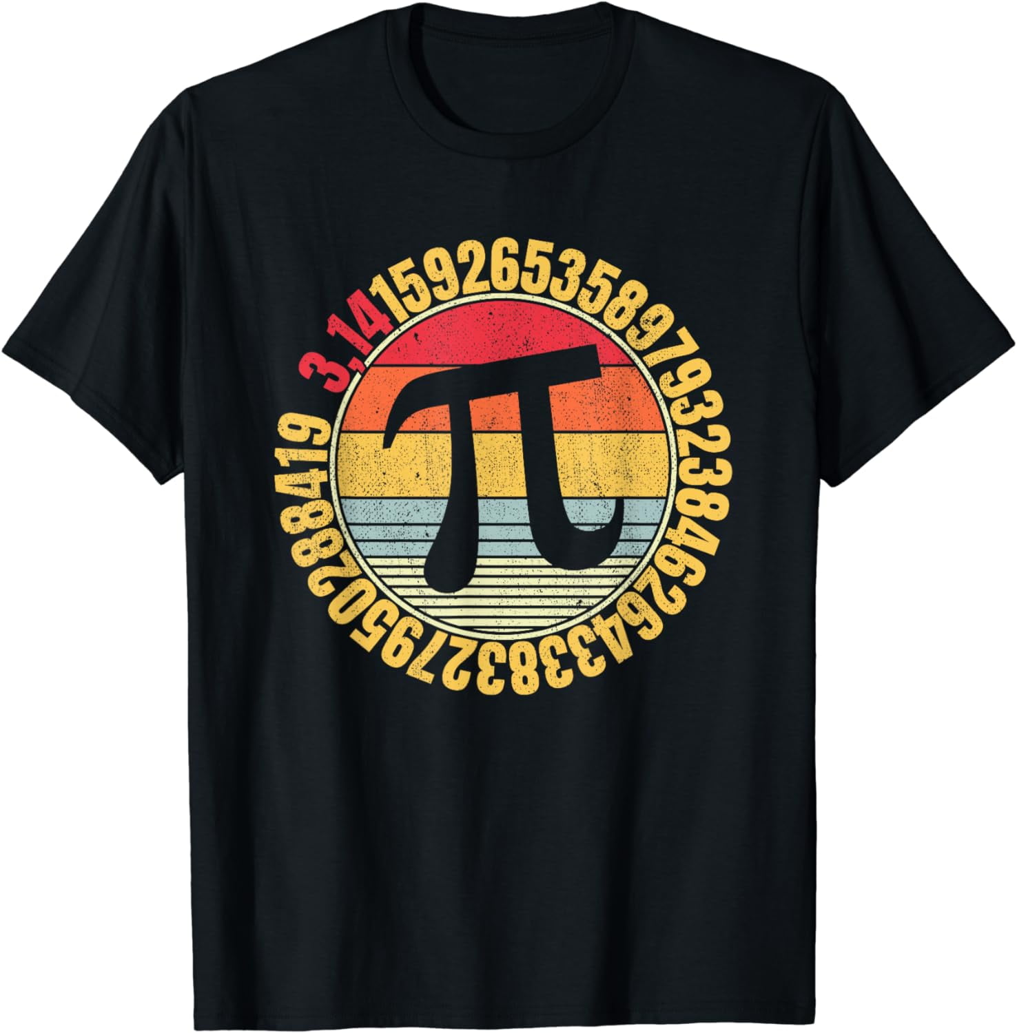 Nerdy Math Pi Symbol Mathlete T-Shirt - Walmart.com
