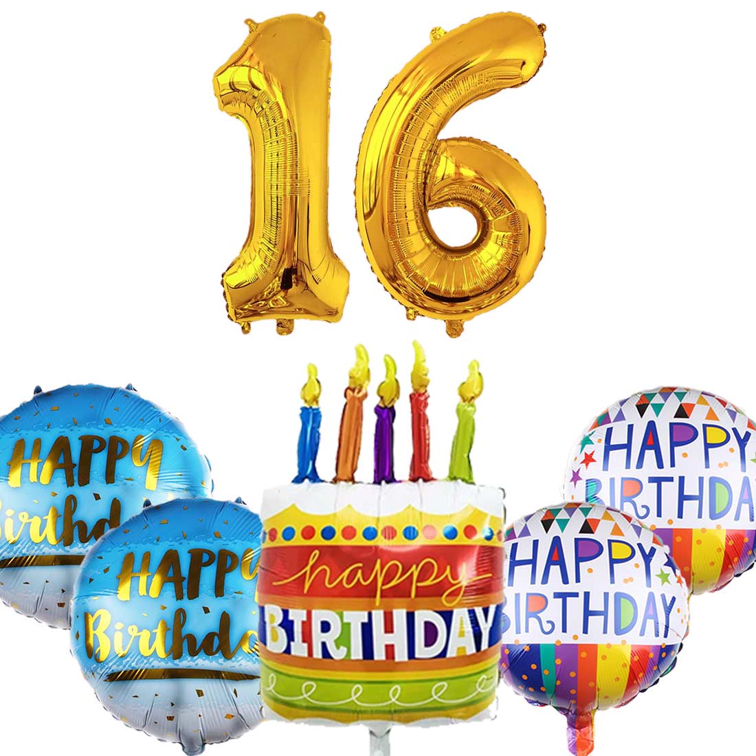 Nerf 16st Birthday Party Supplies: Big Number Decorations & Decor Kit ...