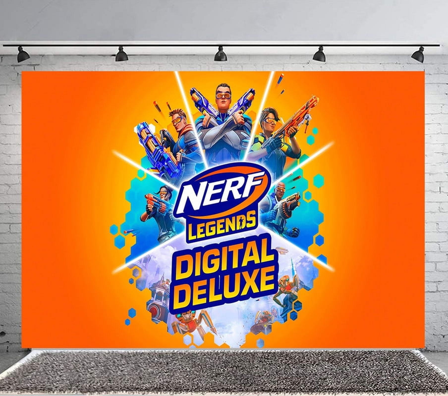 Nerf Backdrop Banner Party Supplies Poster Movie Theme Background for ...